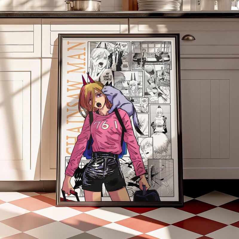 Chainsaw Man Denji Panel - Etsy