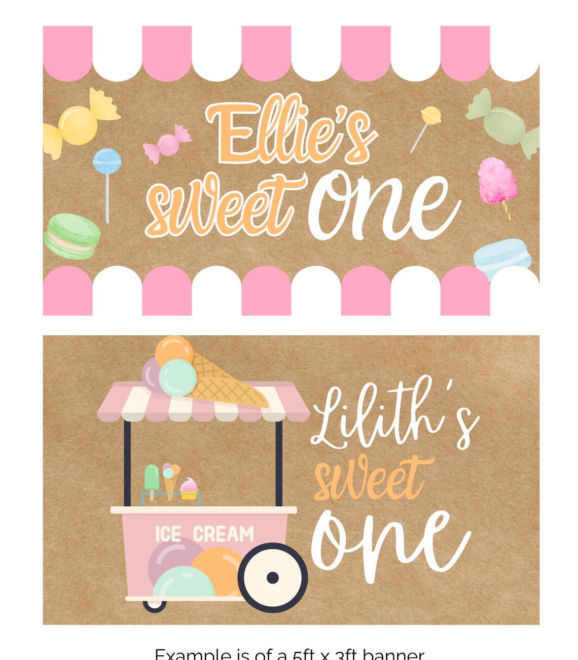 Sweet One First Birthday Banner | First Birthday Barnyard Fun Farm Fun ...