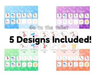 Step by Step Visual Schedule - Washing Hands - Basic Print to Assist ...