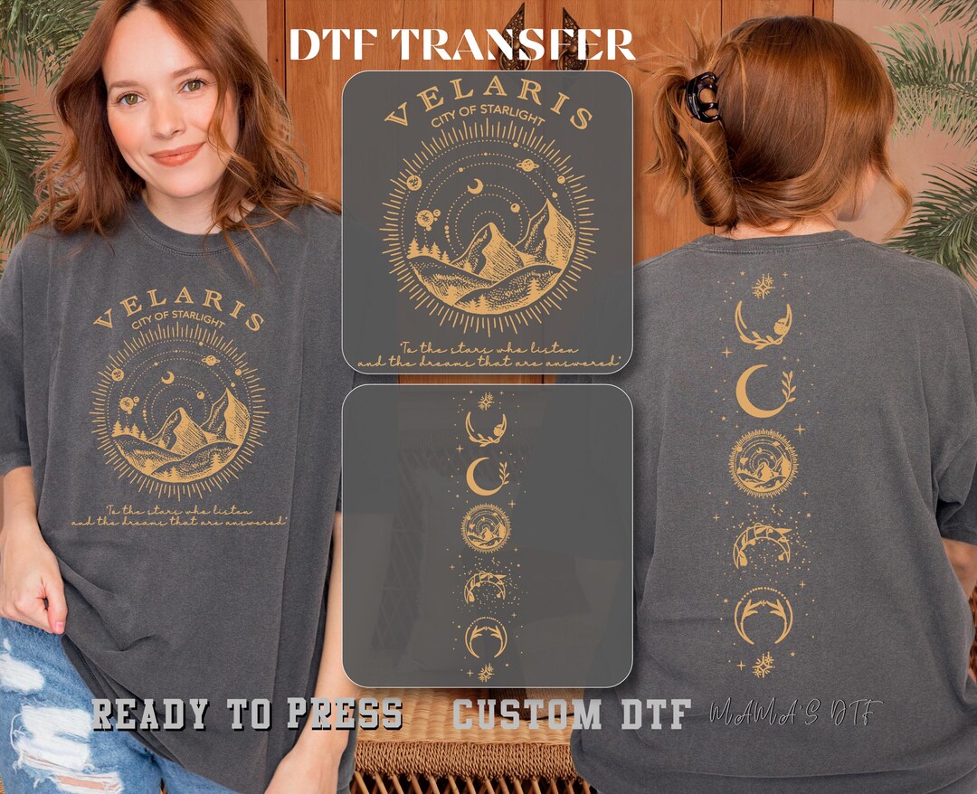 Velaris City of Starlight DTF the Night Court Ready to Press to the ...