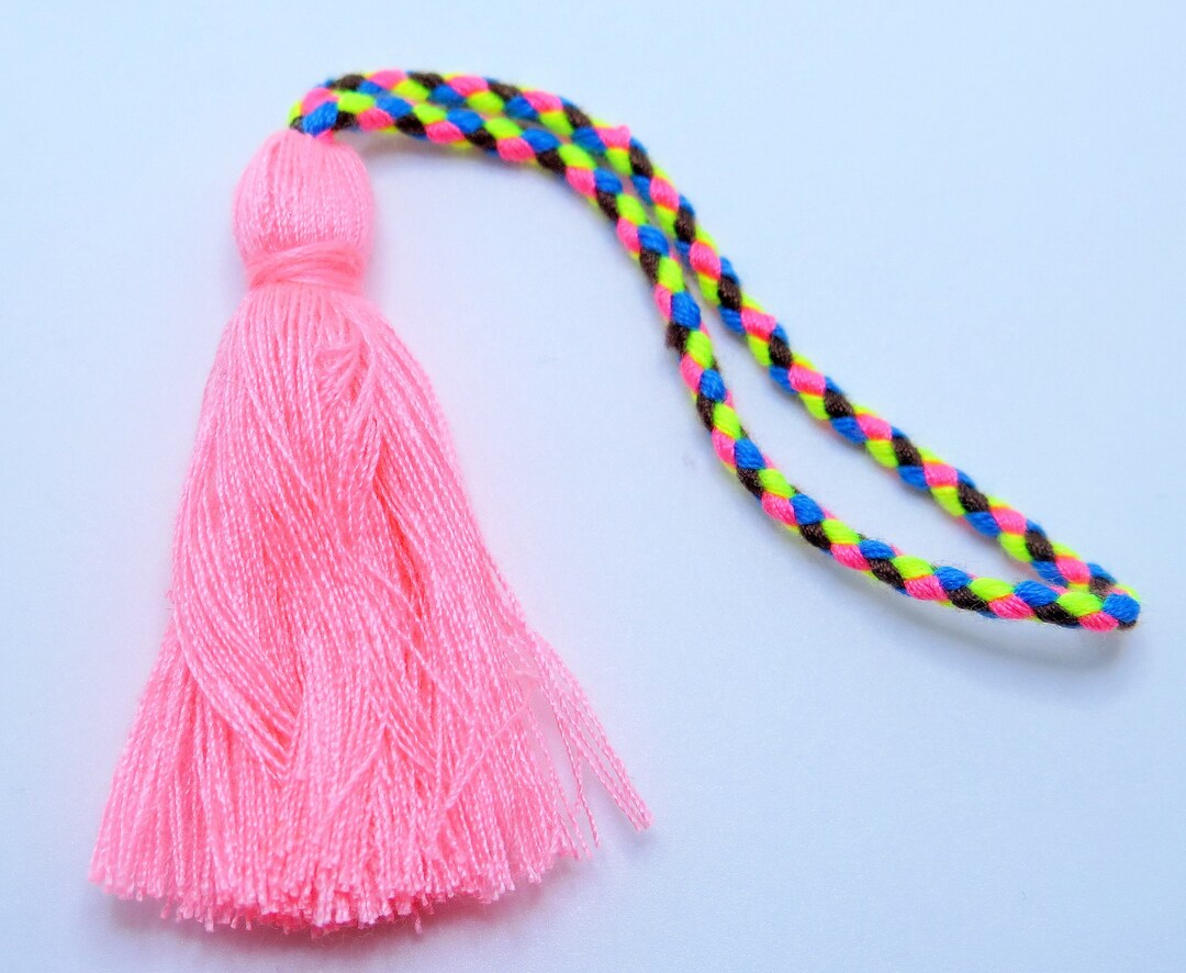 Pink Tassel, Pink Tassels, Rope Tassel, Long Pink Tassel, Cotton Tassel ...