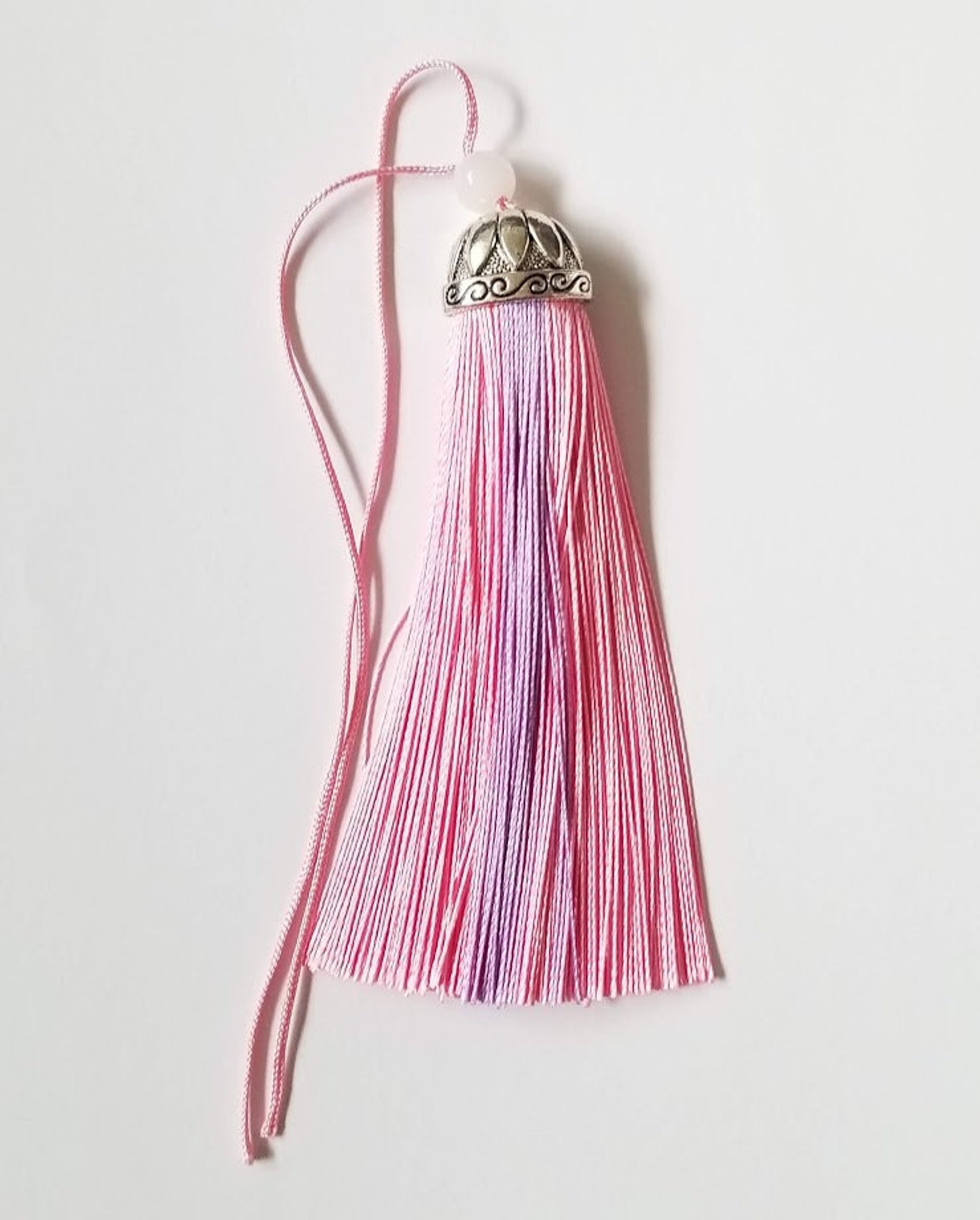 Pink Tassel Long Tassel Pink and Purple Tassel Tassel With - Etsy