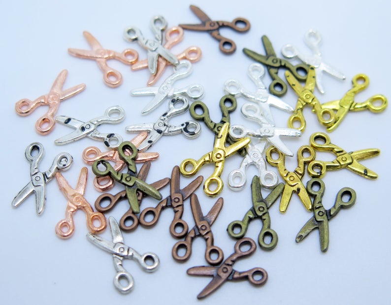 Scissor Charms Mini Scissors Scissor Charms Sampler Pack | Etsy