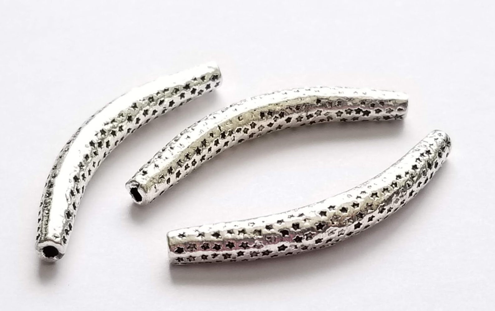 Connectors Jewelry Connectors Tube Connectors Star | Etsy