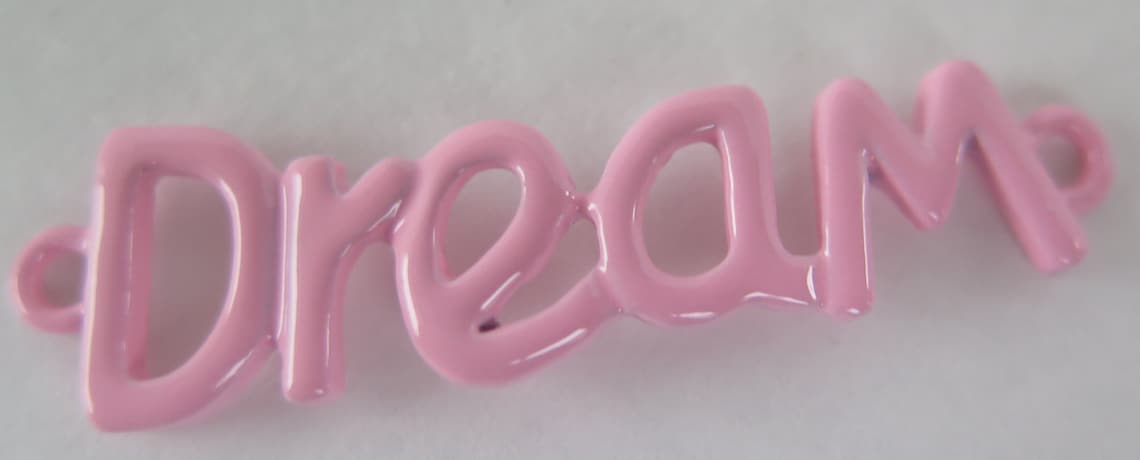 Dream Pendant Dream Charm Jewelry Connector Enamel - Etsy