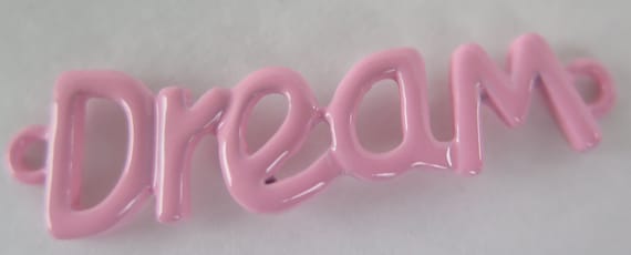 Dream Pendant Dream Charm Jewelry Connector Enamel | Etsy