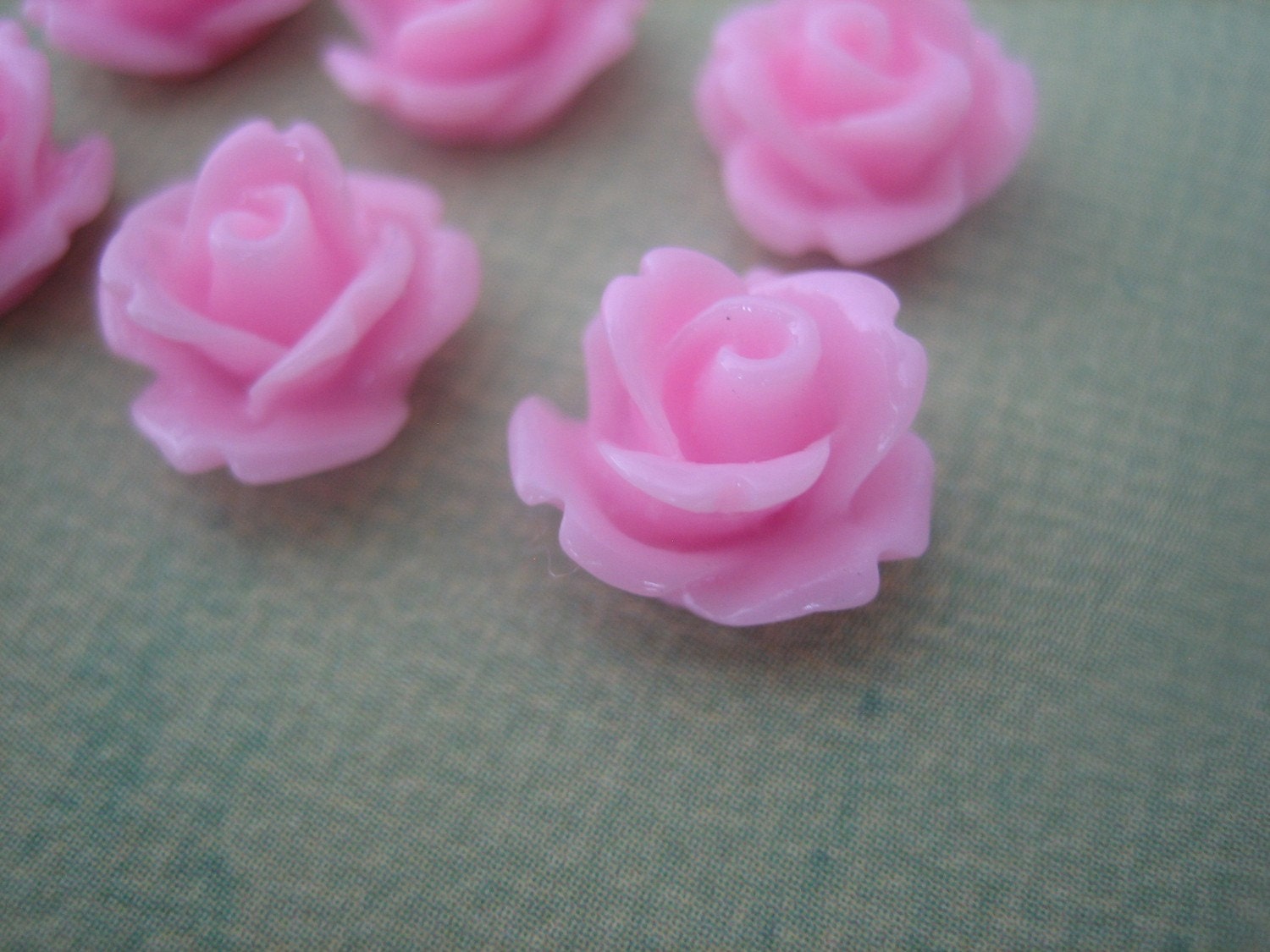 Pink Flowers Pink Roses 10mm Mini Roses 6pcs Pink Mini Rose - Etsy