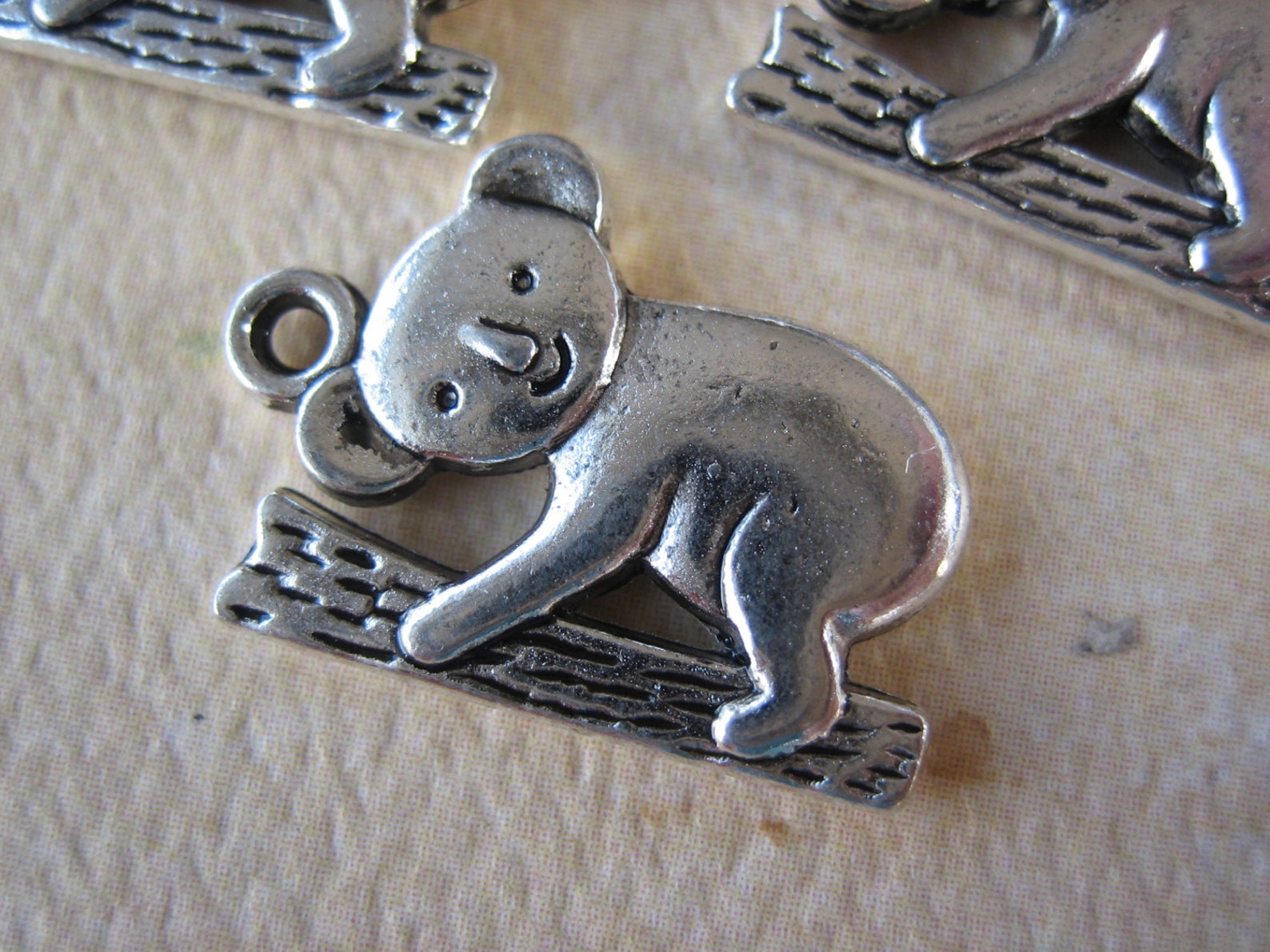 Koala Charms 5pcs Koala Pendants Antique Silver 18x14mm - Etsy