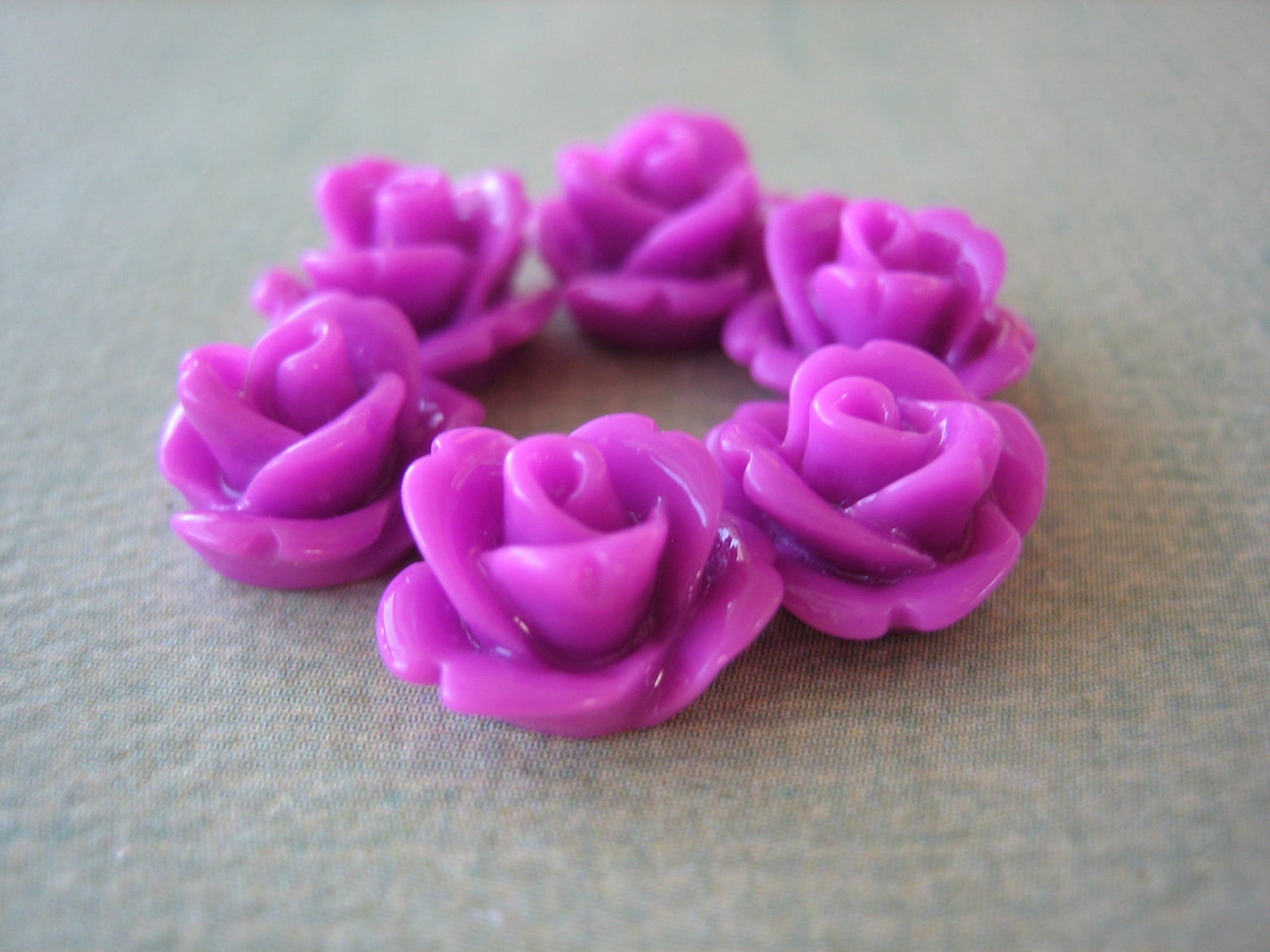 Mini Rose Cabochons Purple Rose Cabochons 10mm Mini Roses - Etsy