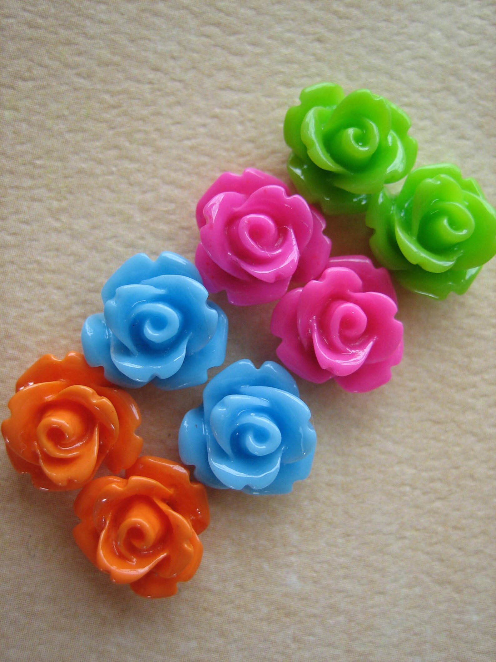 Small Roses Mini Roses Resin Flowers 8pcs Mini Rose Flower | Etsy