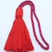Red Tassels, Rope Tassels, Red Tassel, Cotton Tassels, Tassel With Rope ...