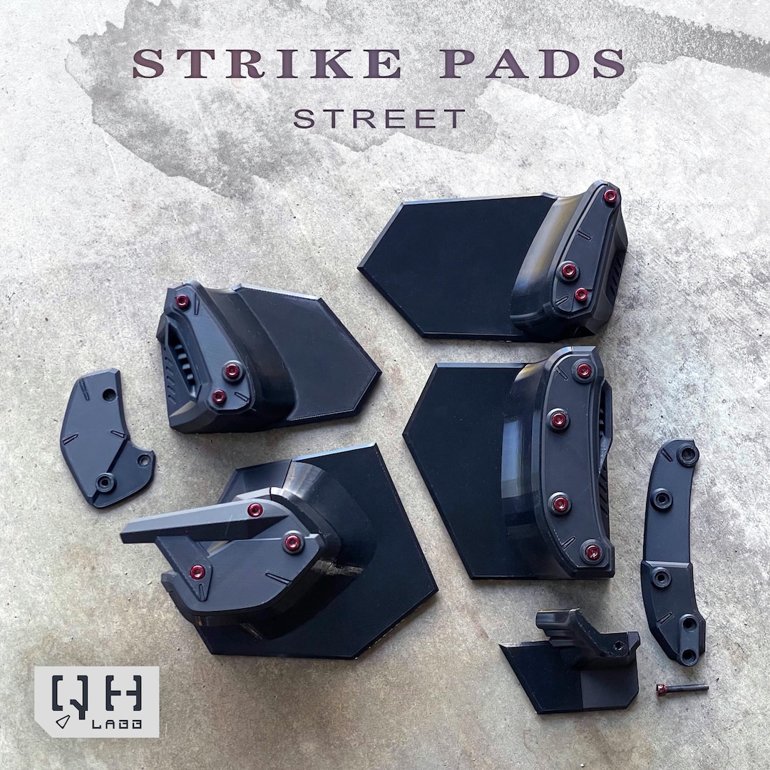 Strike Pads Street Edition Modular/1 Piece EUC Pads - Etsy Canada