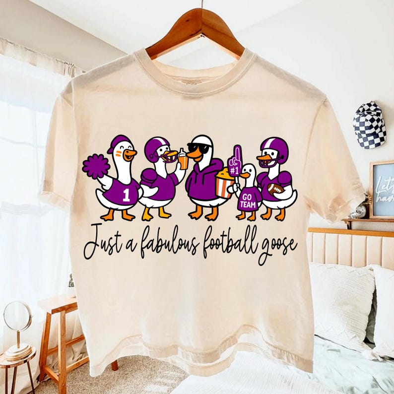 Football Goose PNG Bundle, Funny Game Day Sublimation, Touchdown Goose ...