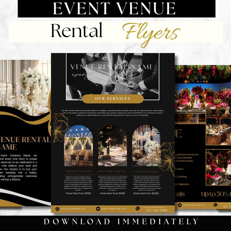 Fold Flyers Events - Etsy UK