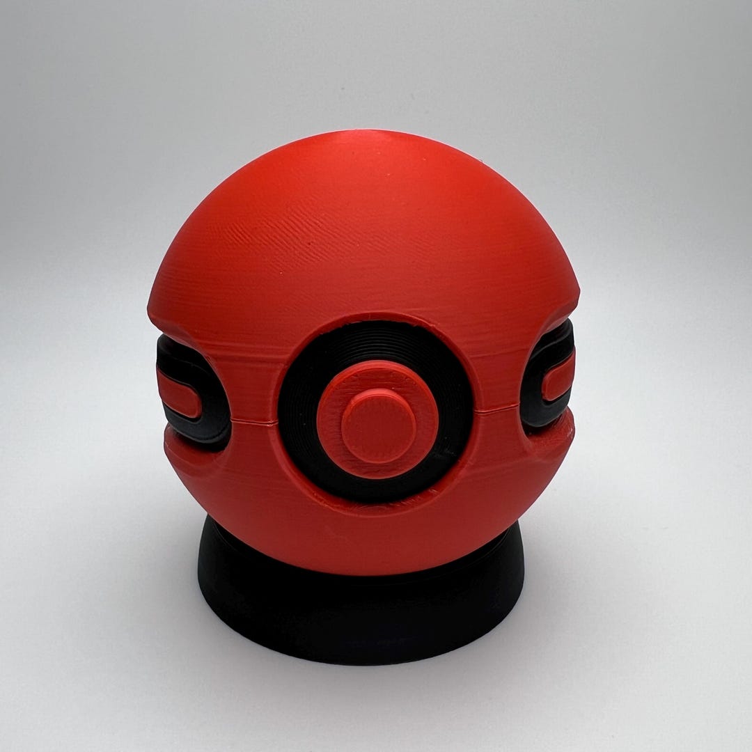 Cherish Ball | 3D Printed Display Pokemon Pokeballs From N3D | + FREE ...