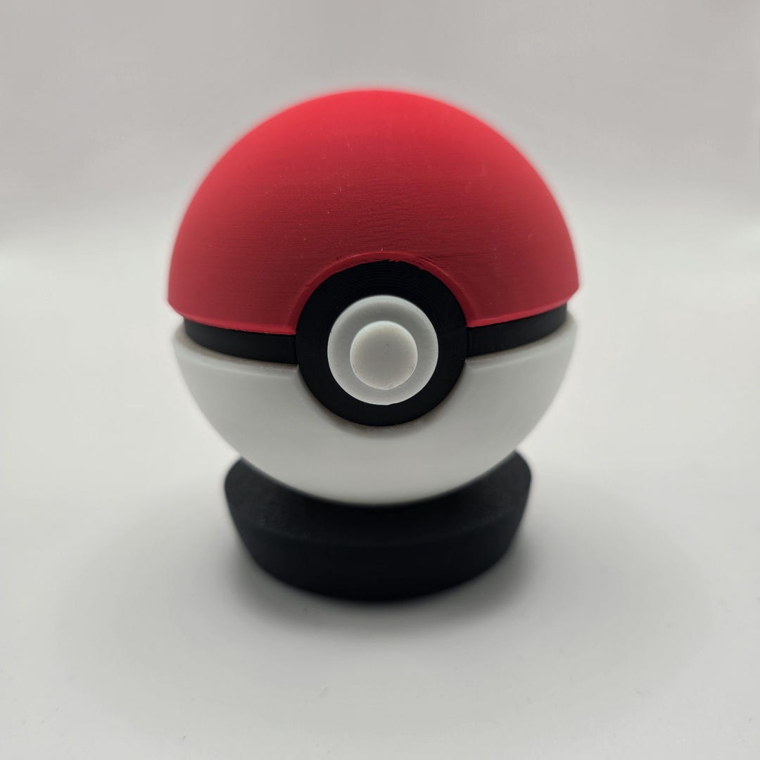 Pokeball | 3D Printed Display Pokemon Pokeballs From N3D | + FREE ...