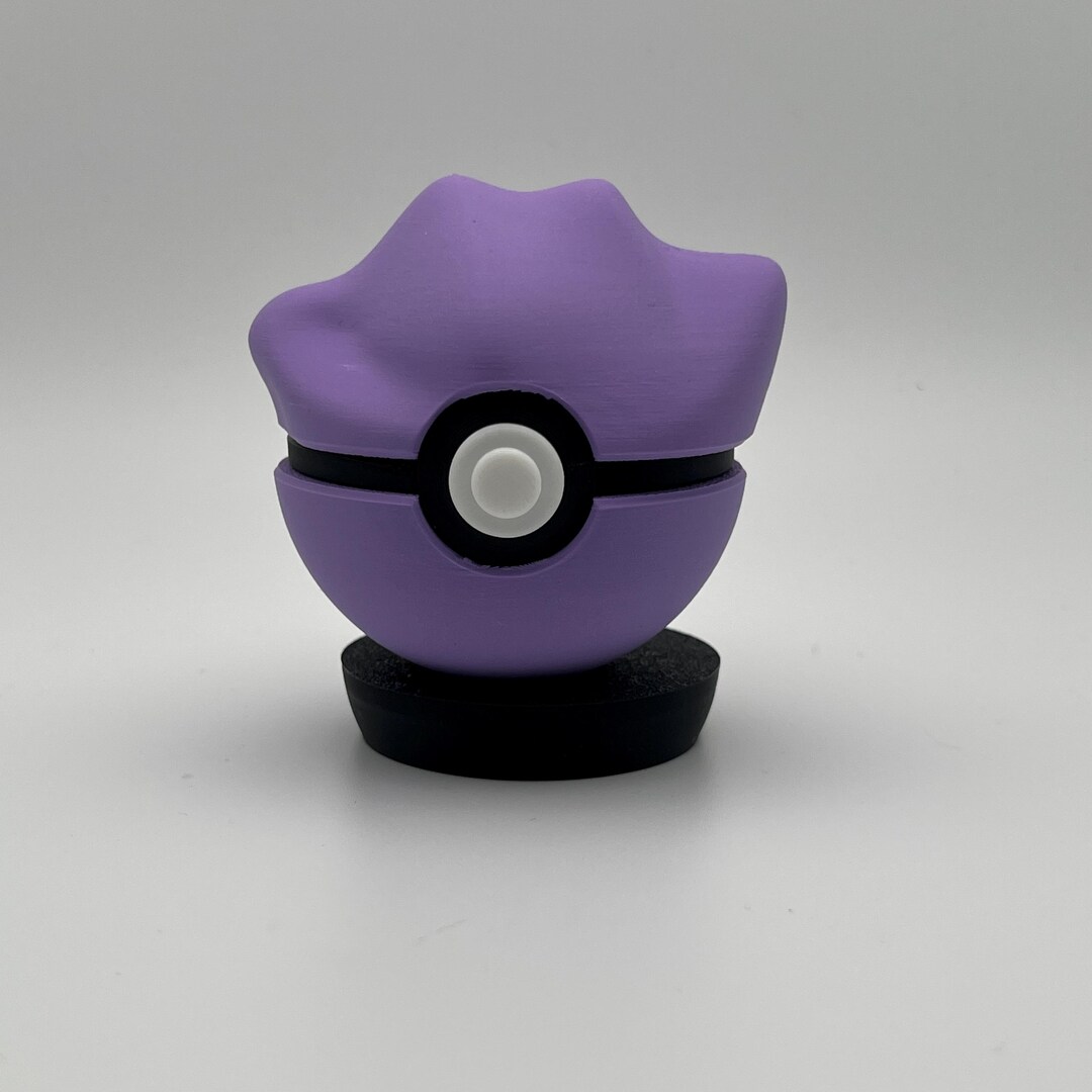 Ditto Ball | 3D Printed Display Pokemon Pokeballs From N3D | + FREE ...