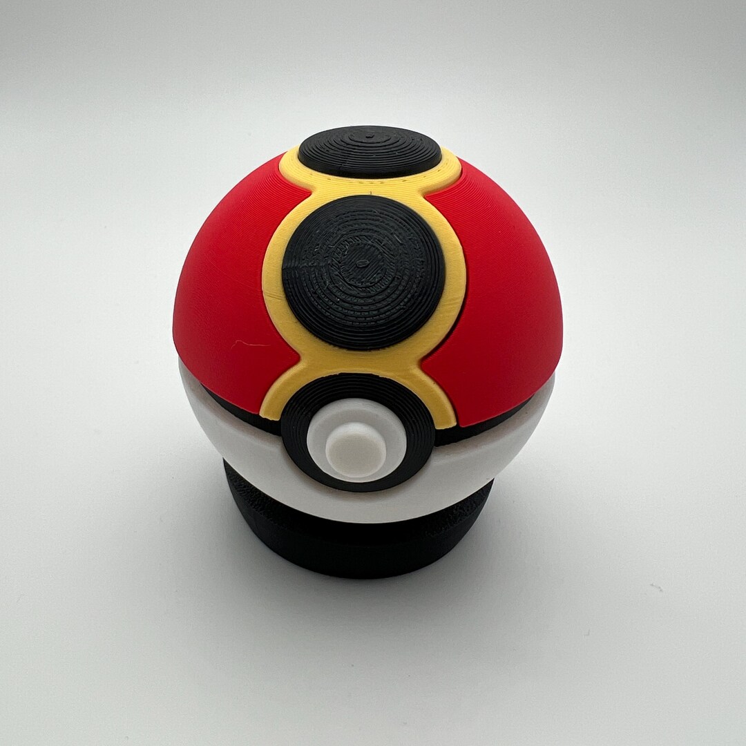 Repeat Ball | 3D Printed Display Pokemon Pokeballs From N3D | + FREE ...