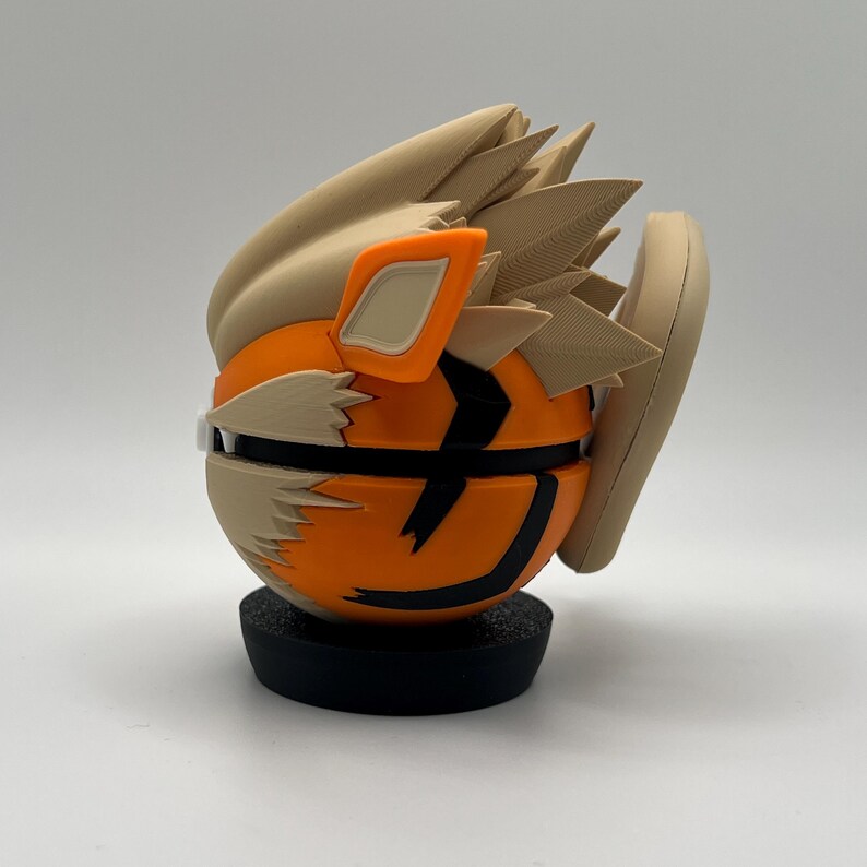 Arcanine Ball | 3D Printed Display Pokemon Pokeballs From N3D | + FREE ...
