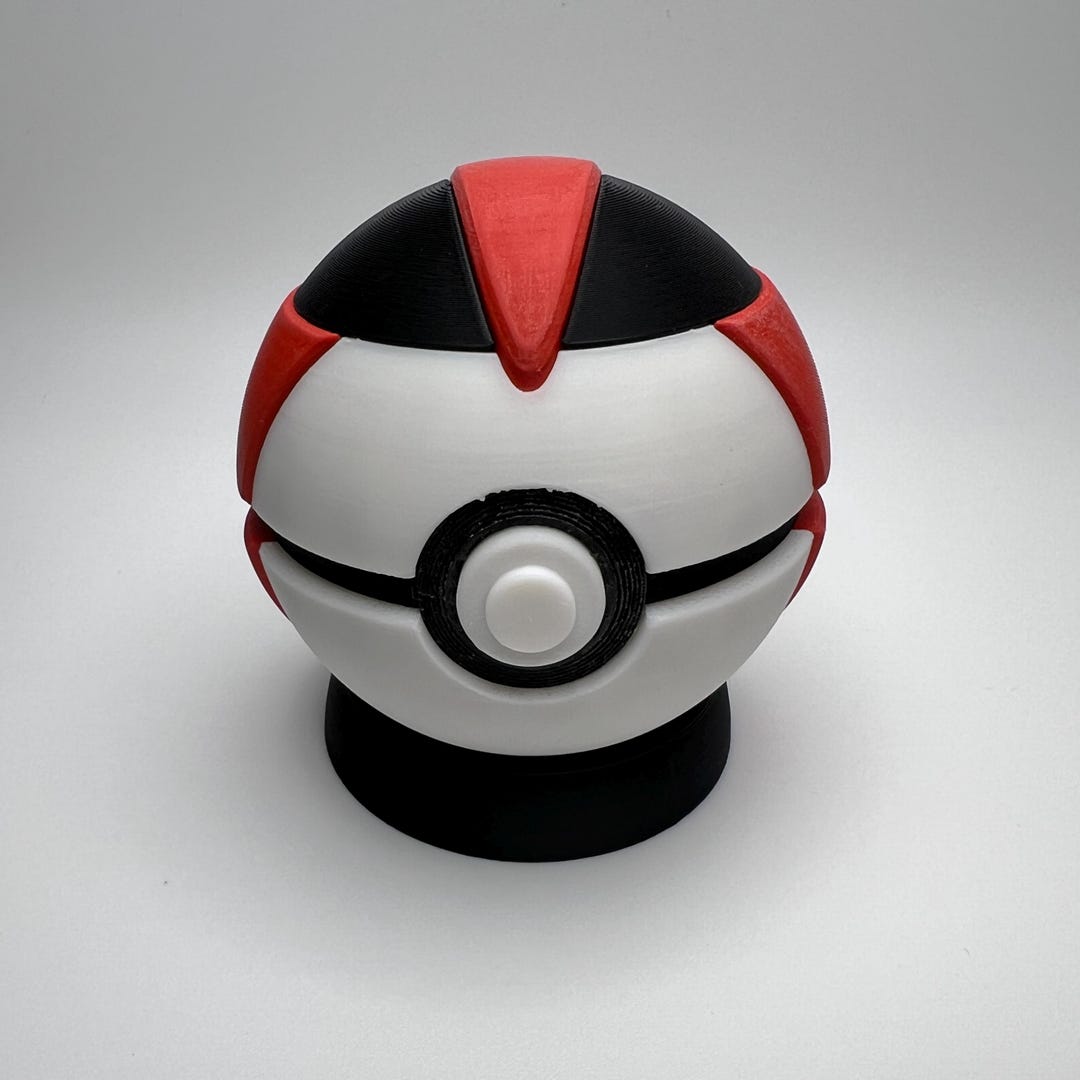 Timer Ball | 3D Printed Display Pokemon Pokeballs From N3D | + FREE ...