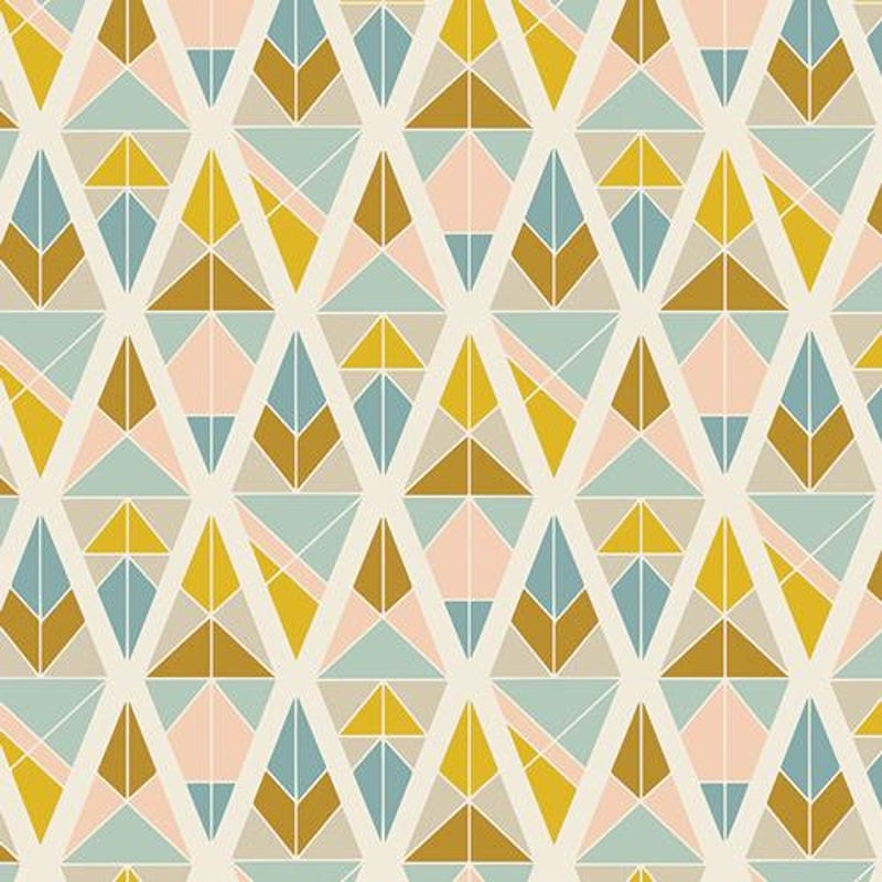Gold Fragments Fabric - Etsy