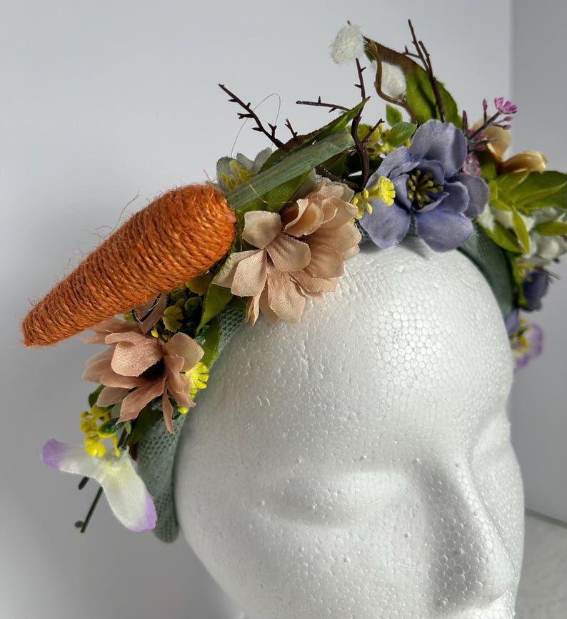 Easter Flower Crown – Rustic Spring Headpiece With Wildflowers ...