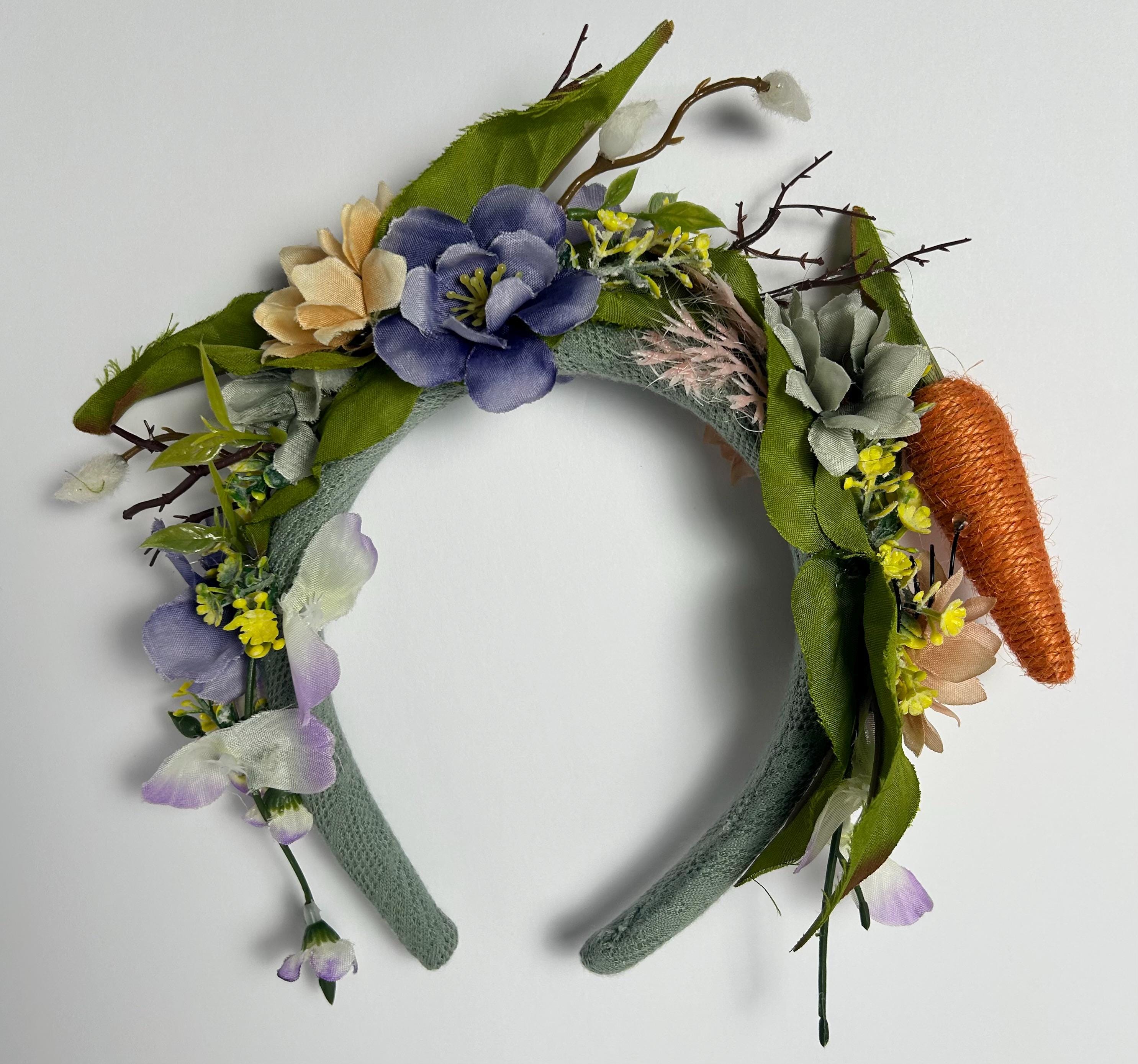 Easter Flower Crown – Rustic Spring Headpiece With Wildflowers ...
