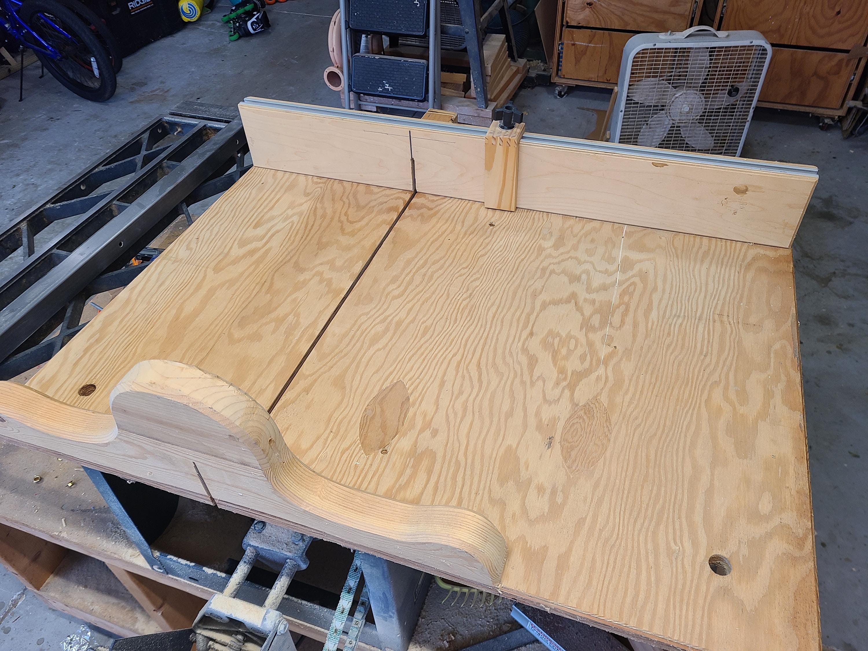Woodworking Table Saw Sled Stop Block, Pick Your Color and Text - Etsy