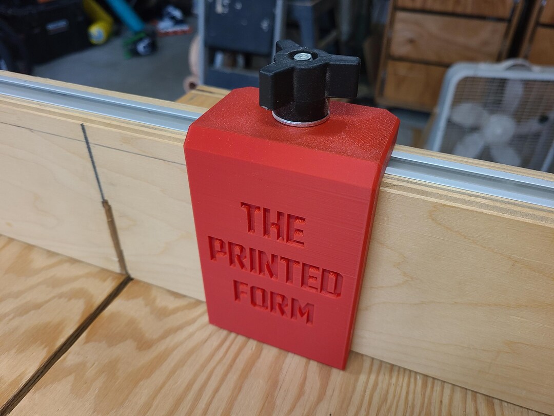 Woodworking Table Saw Sled Stop Block, Pick Your Color and Text - Etsy