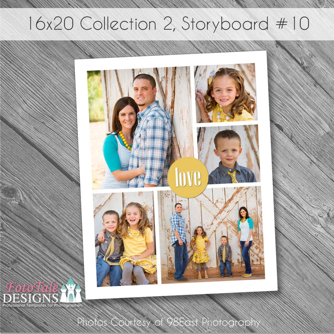16x20 Storyboard Collection 2, Collage 10 - Custom 16x20 and 8x10 Photo ...