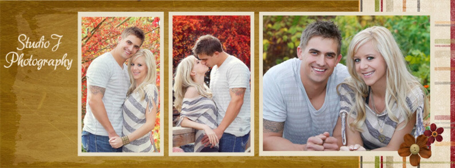 Instant Download Enchanted Fall FB Timeline Cover Set Custom Marketing ...