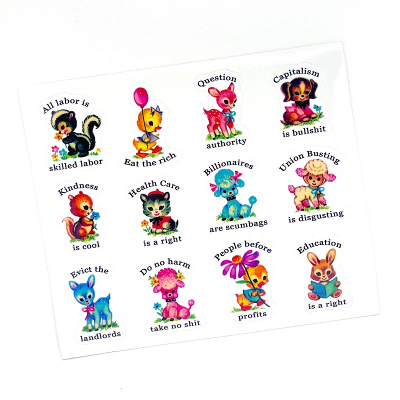 Leftist Sticker - Etsy