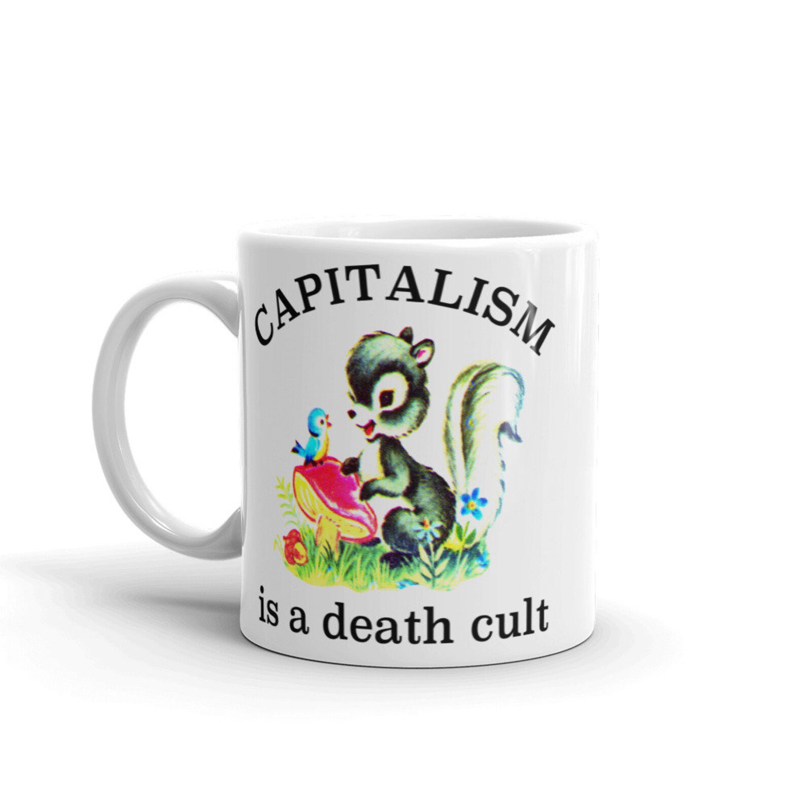 Capitalism is a Death Cult Mug Socialist Mug Socialism Mug | Etsy