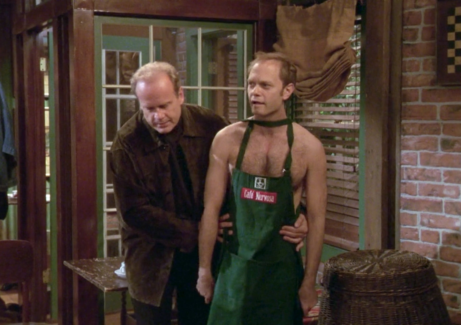 Frasier Cafe Nervosa Apron Frasier Apron Frasier Crane - Etsy