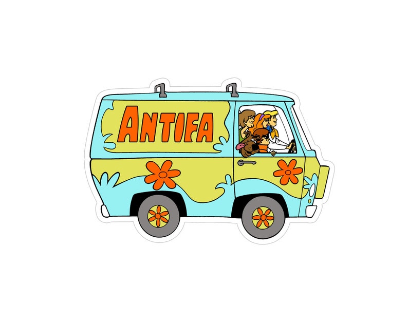Cute Retro Antifa Sticker Anti-fascist Sticker Antifa - Etsy