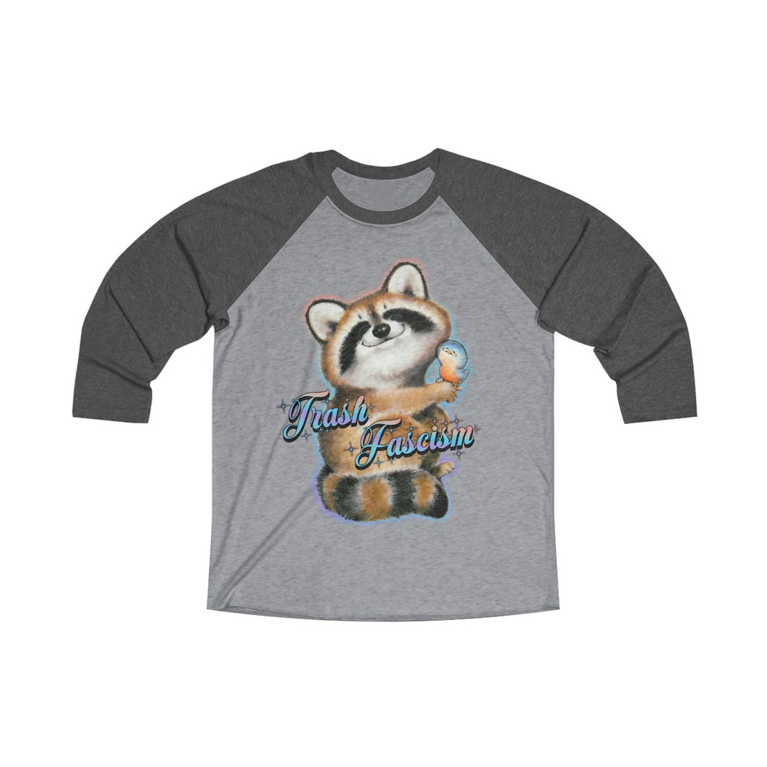 Cute Raccoon Trash Fascism Shirt Trash Fascism T-shirt - Etsy