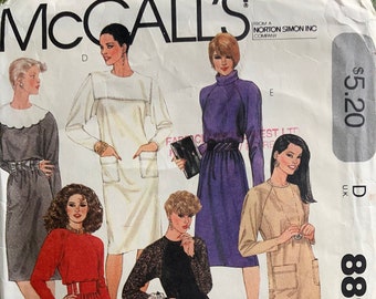 1983 Dress Pattern - Etsy