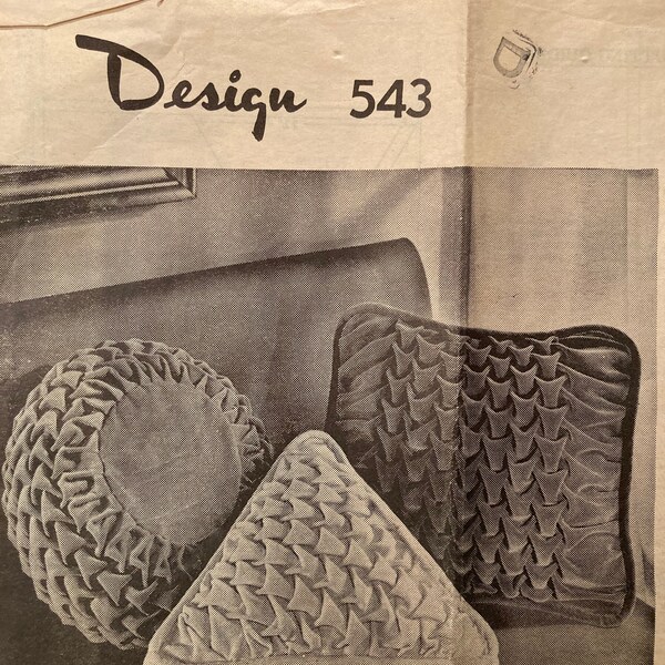 Smocked Pillow - Etsy