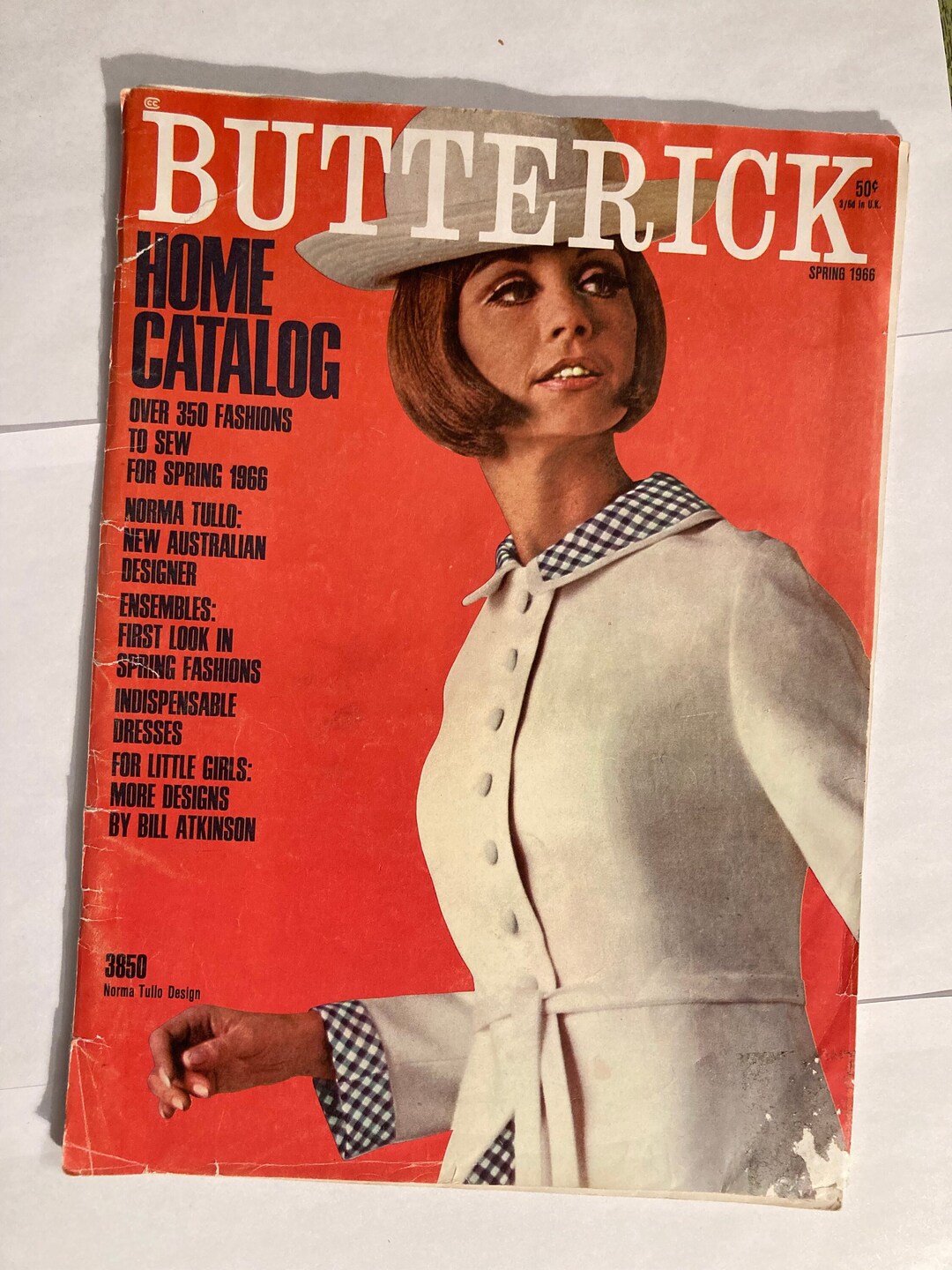 Vintage Butterick Sewing Pattern Home Catalogue Spring 1966 Archive ...
