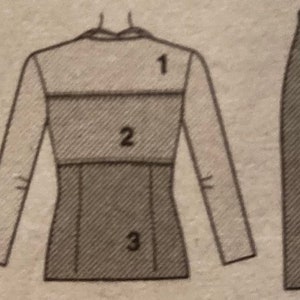 Vintage Sewing Pattern Reprint 1944 Semi Fitted Jacket & Skirt Retro ...