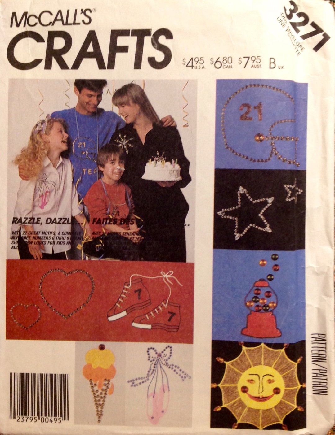 Razzle Dazzle Clothing Trimming Decoration Transfers Painting ...