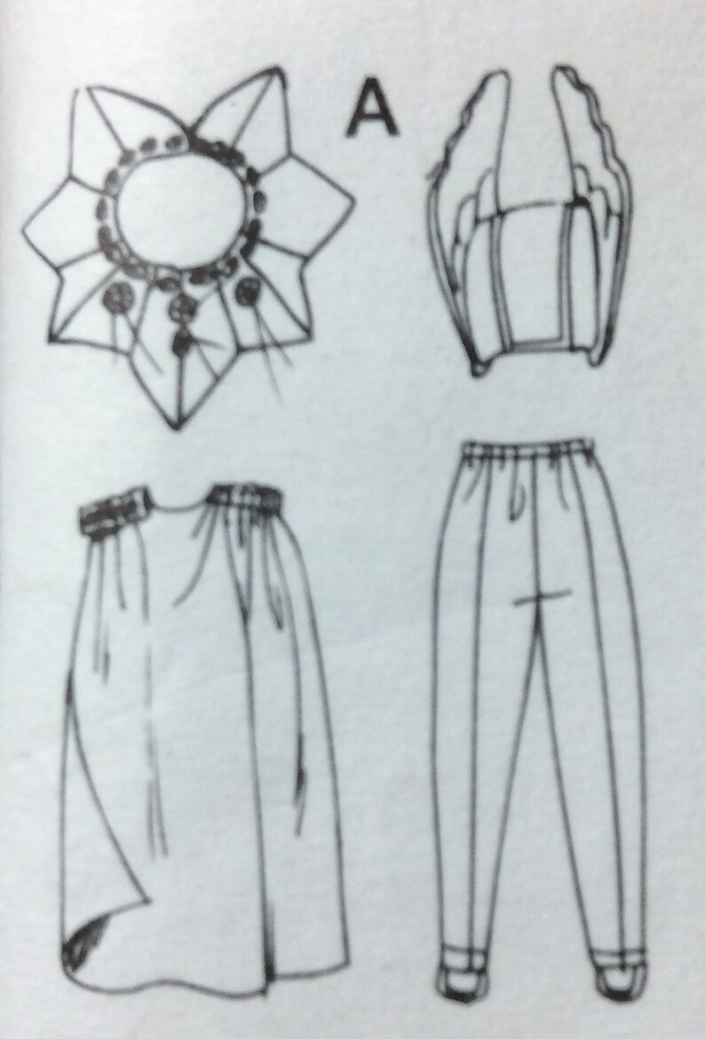 Vintage Princess Gwenevere Jewel Riders Costume Sewing Pattern | Etsy