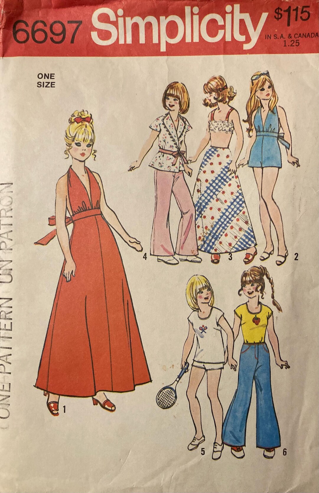 Vintage Sewing Pattern Wardrobe 11-1/2" Fashion Doll Barbie Wardrobe ...