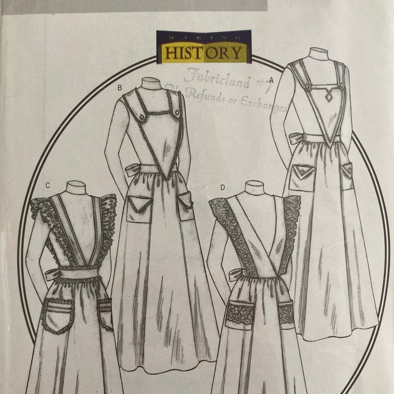 Full Apron Pattern - Etsy