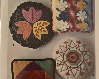 Vintage Sewing Pattern Retro SMOCKED PILLOWS BOLSTER 1970s Mod Home ...