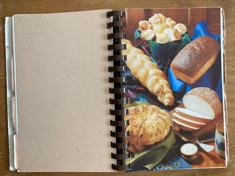 Vintage Canadian Mennonite Cookbook Cooking 1985 Cooking Baking Meats ...