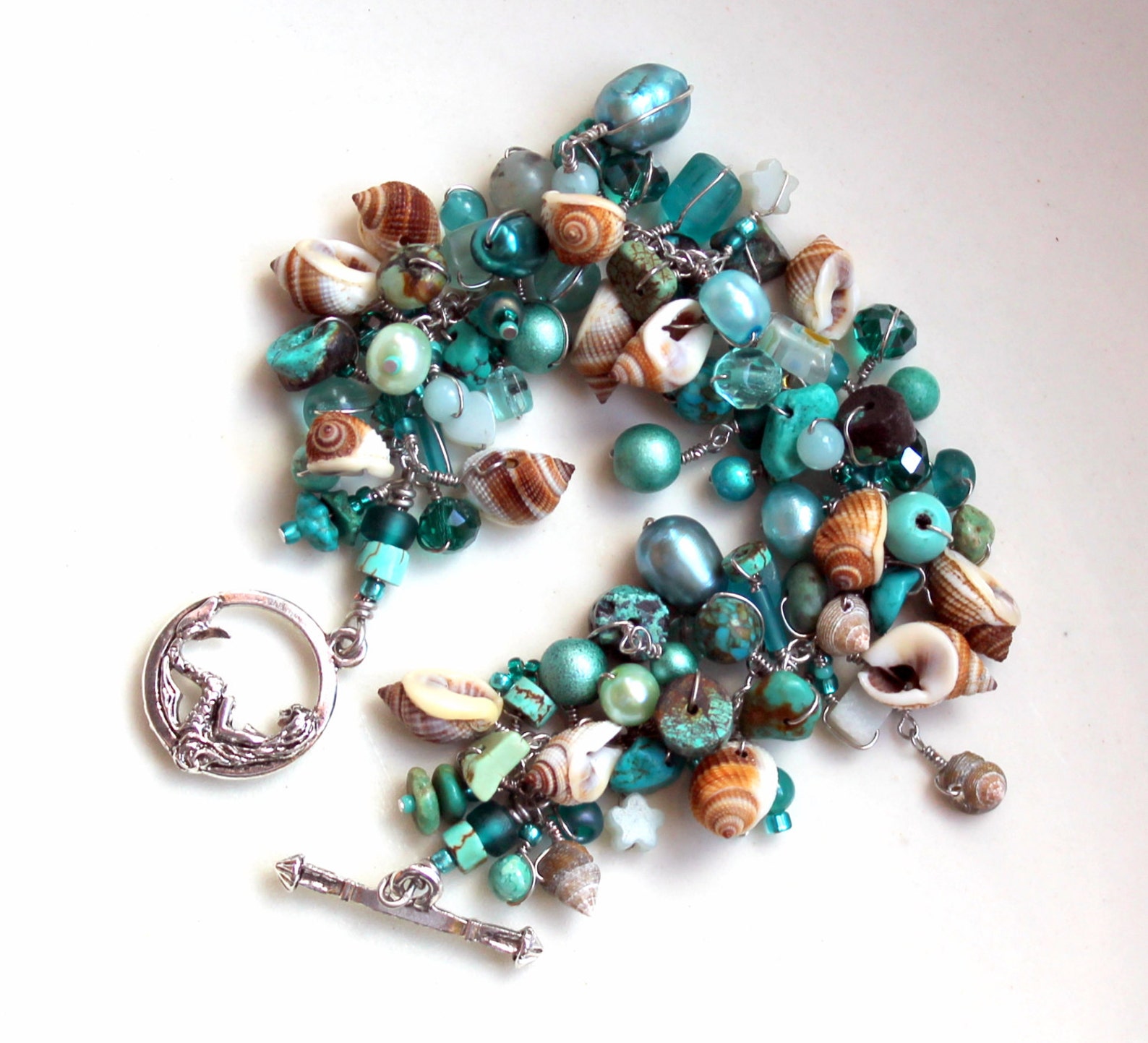 Nautical Poem / Anklet or BRACELET / Wedding Beach Bridesmaid Favor ...