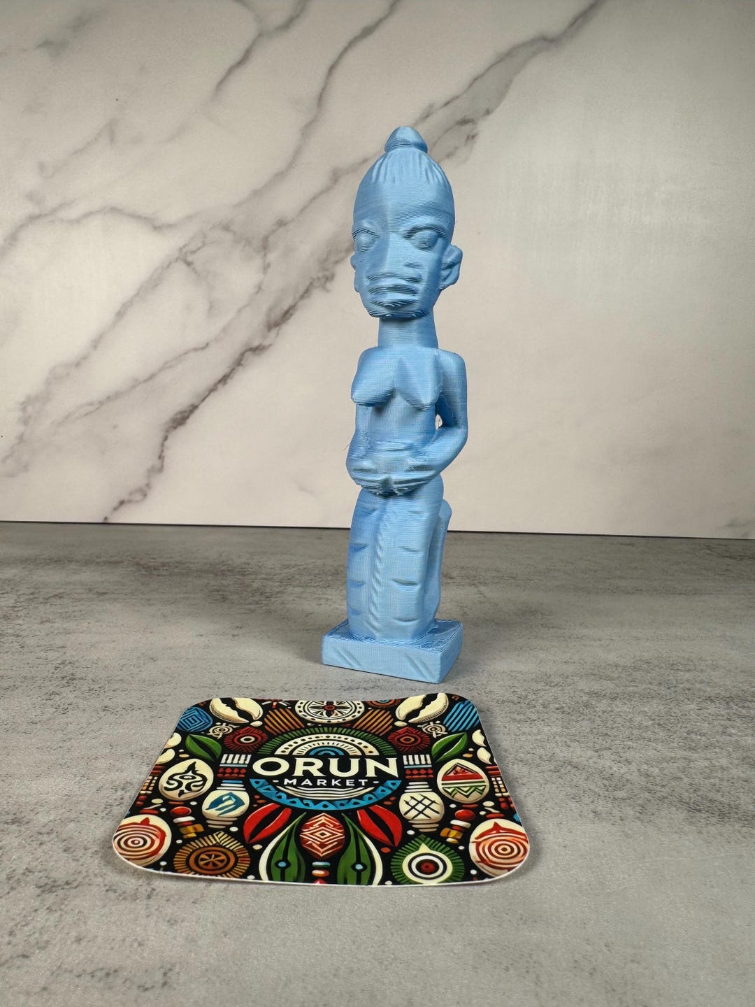 Yemaya Figurine: 3D Printed Ocean Saint Statue - Etsy