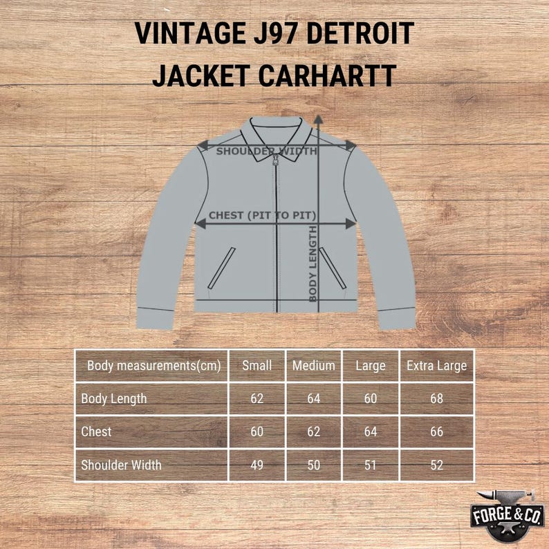Dark Brown Vintage J97 Detroit Jacket Carhartt - Etsy Australia