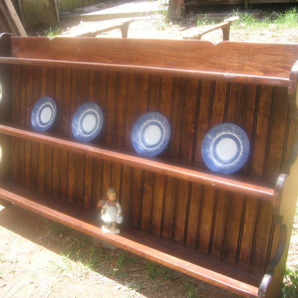 Plate Rail Shelf - Etsy